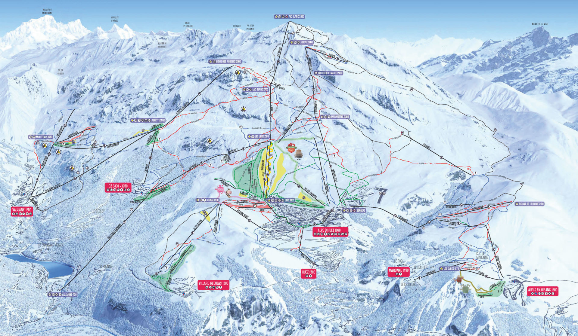 Plans des pistes - Vaujany Station Village – Séjour ski et vacances ... Plans des pistes - Vaujany Station Village – Séjour ski et vacances ...